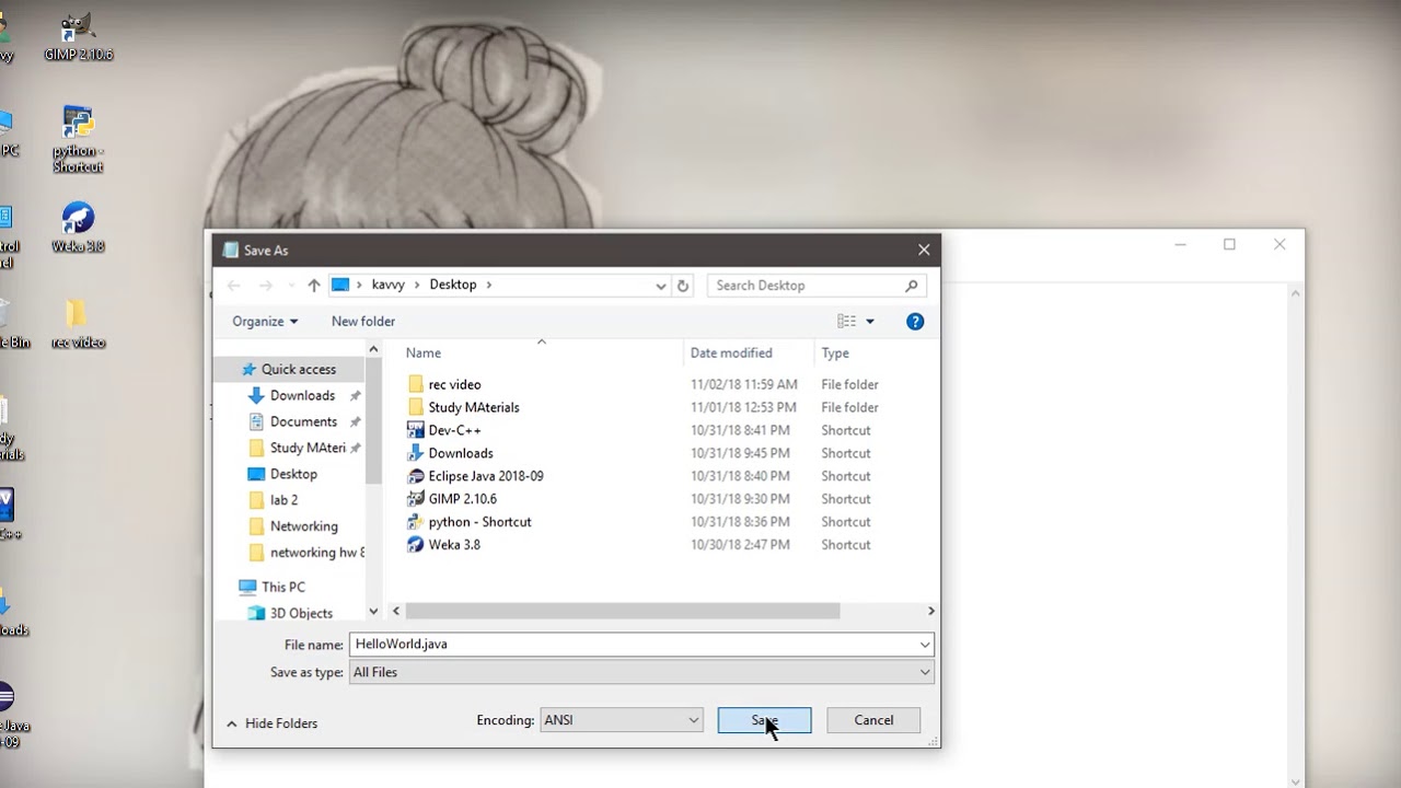 Writing a java program using a text editor and command prompt (cmd)