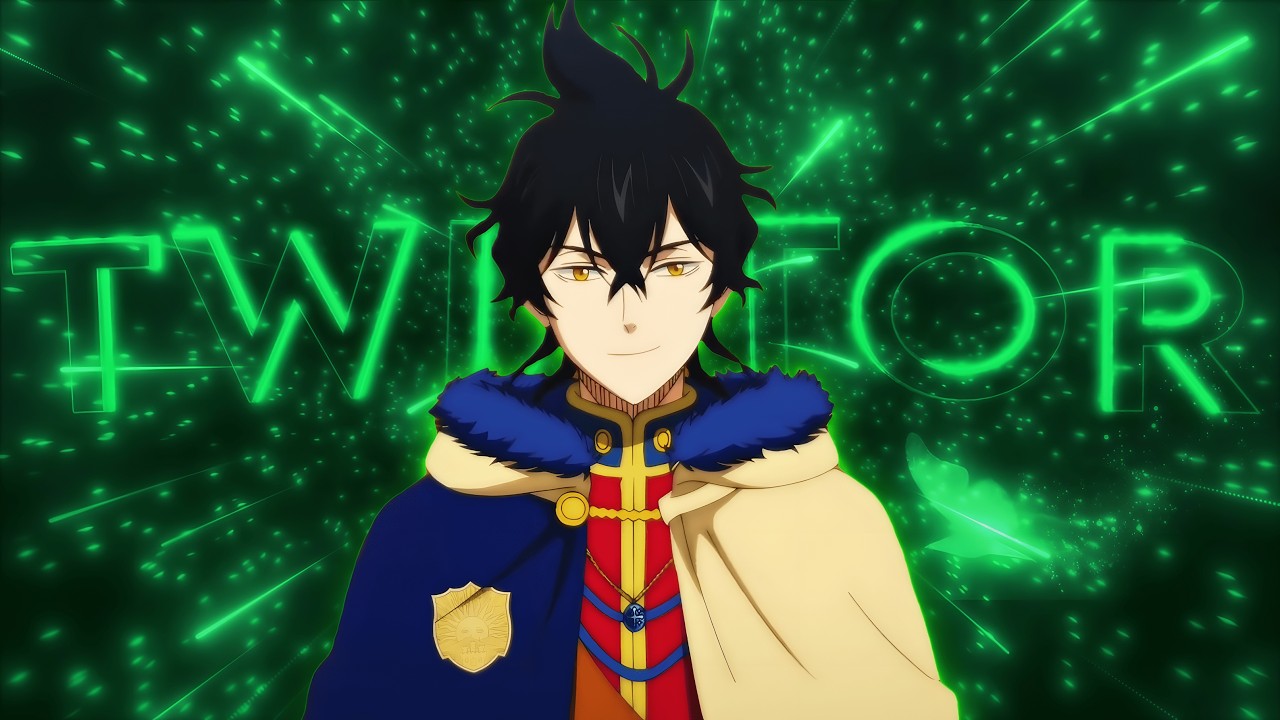 Yuno Twixtor Clips | 4K + CC Quality | Black Clover