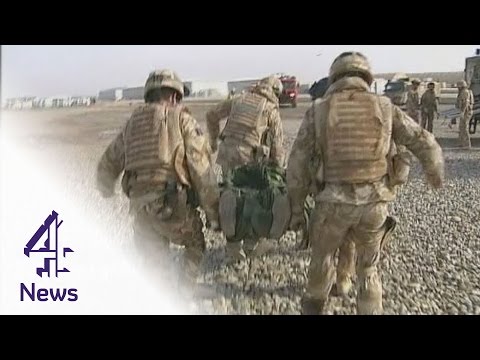 British military medics treat fallen heroes in Afghanistan | Channel 4 News