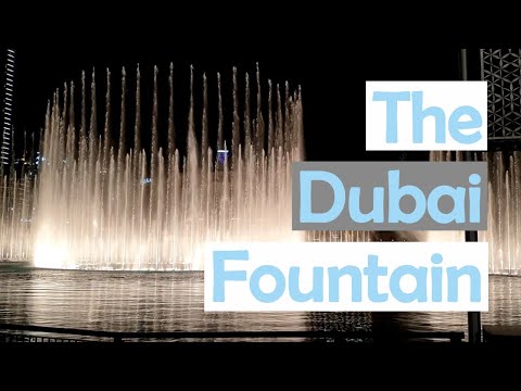 Impressive Dubai Fountain show during Covid-19