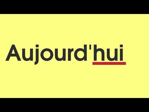Quelle est l'origine du mot aujourd'hui ? - 1 Minute Culture: Episode 1