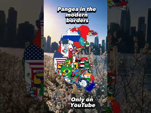#country #flag pangea and modern borders