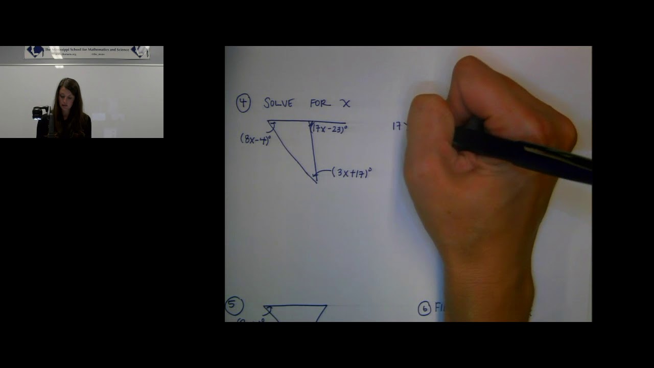 Geometry Unit 4 Review for Quiz 1