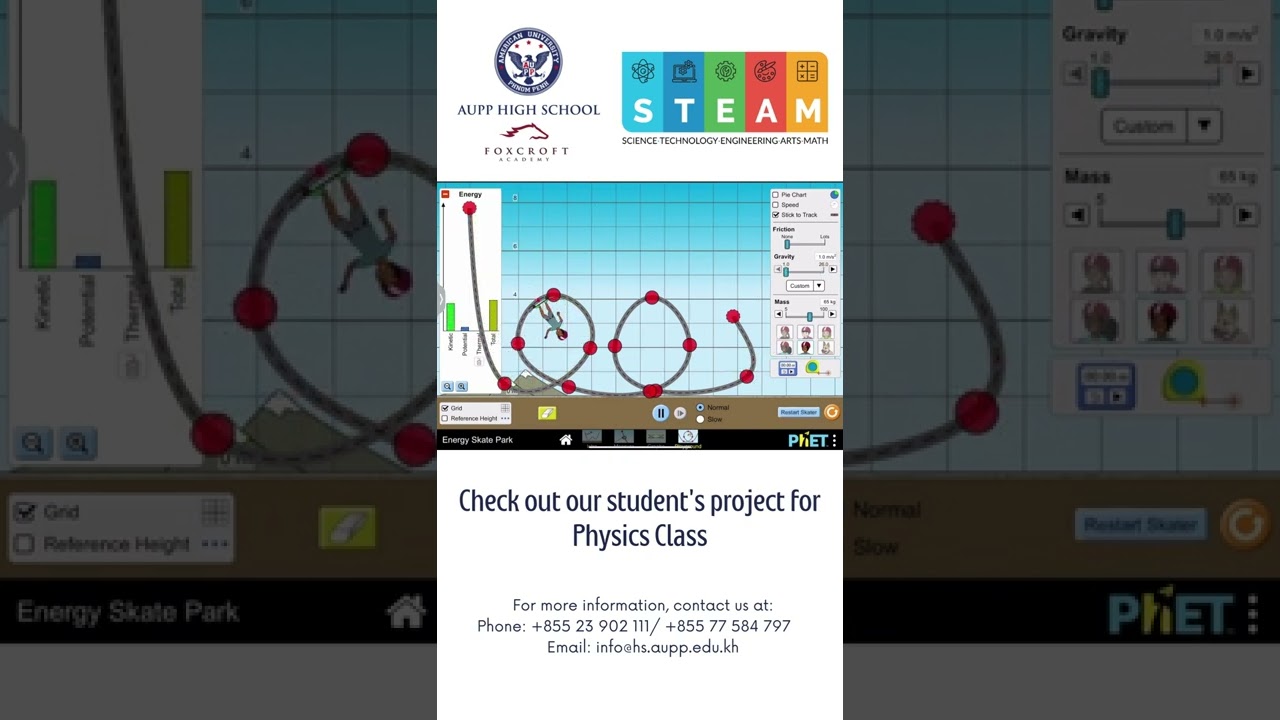 Physics Class, Virtual Lab Activity
