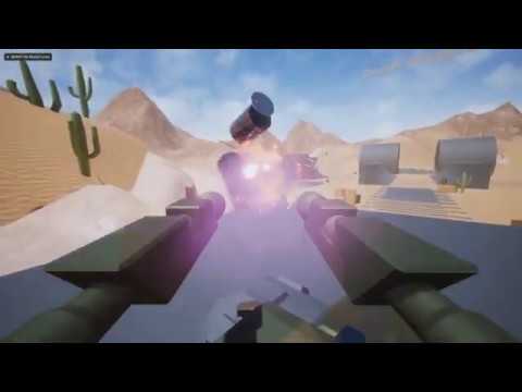 Vehicle Physics in Desert Playground