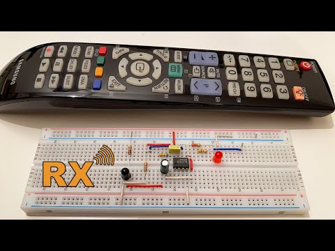 IR Tester Circuit with LM358 - Breadboard DIY