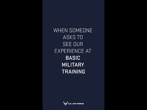 Basic Military Training in the Air Force