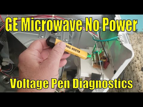 #37 - GE Microwave No Power - NCV - Voltage Pen Point-to-Point Troubleshooting