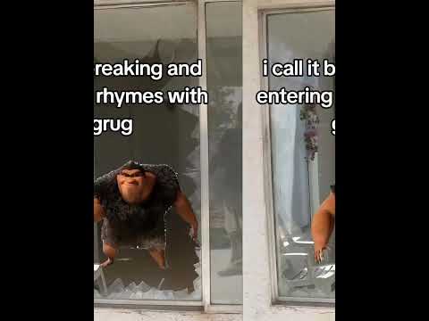 I Call It Stealing It Rhymes With Grug "The Croods"