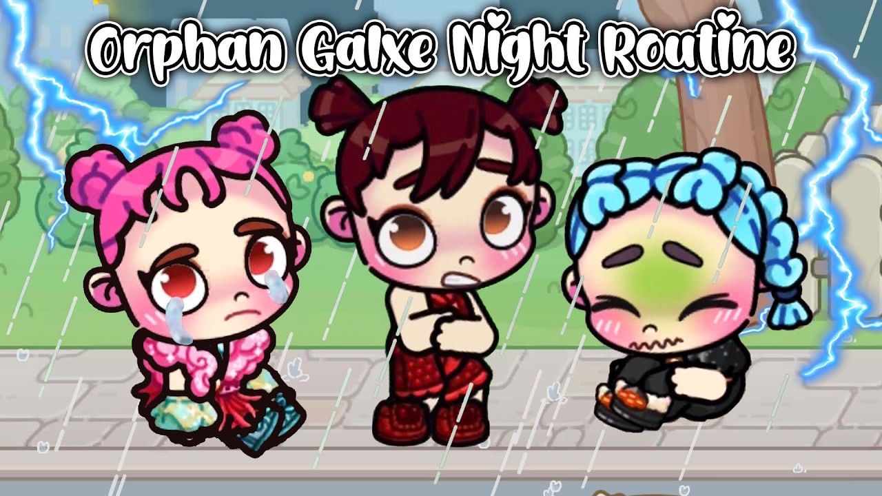 Orphan Galxe Night Routine🩷❤️🩵 | Avatar World | Pazu