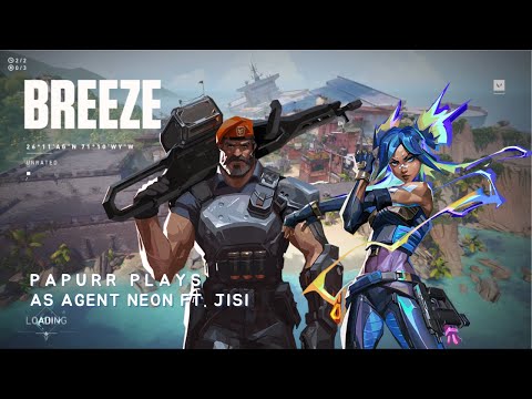 Papurr Plays Valorant as Agent Neon (Full Montage) ft. Jisi
