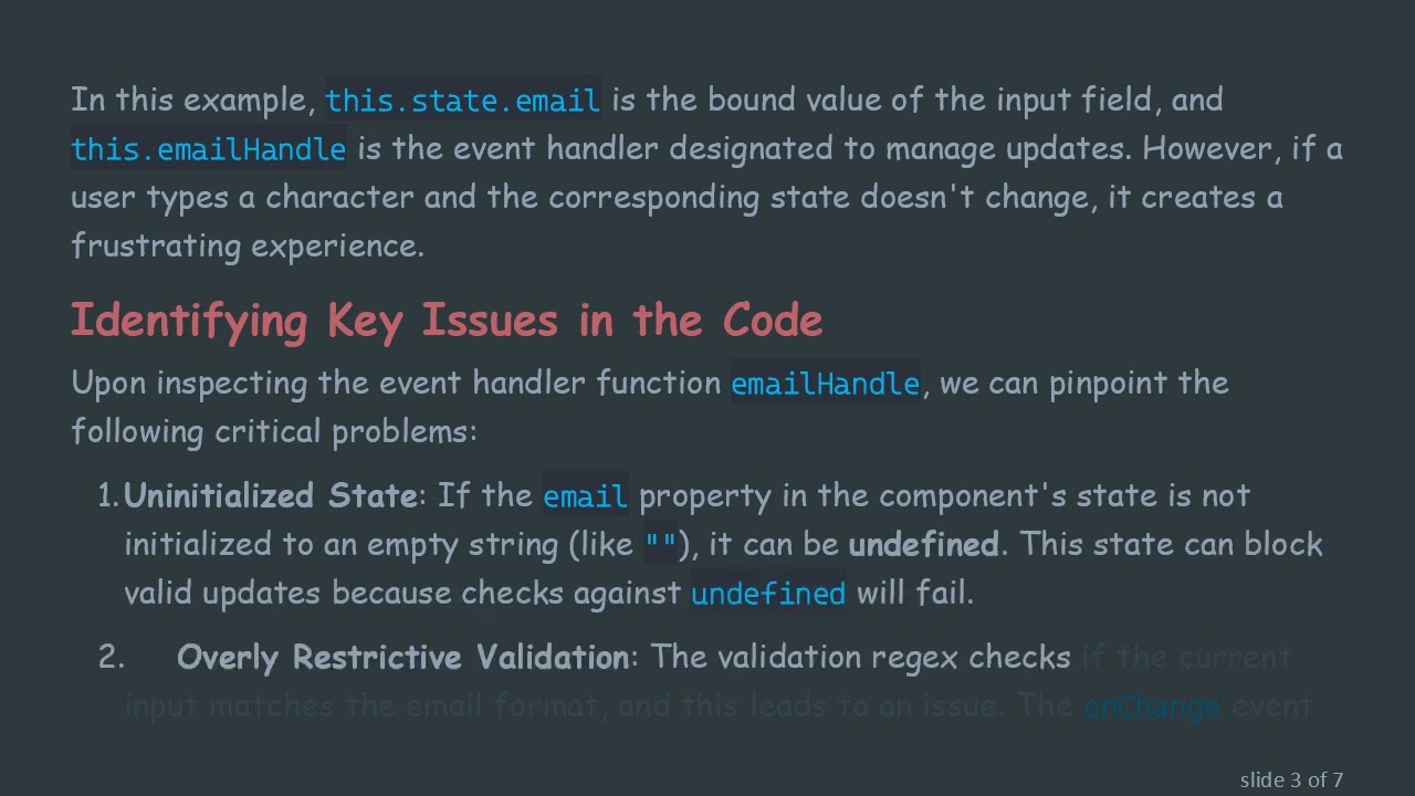 React JS: Solving the Input Field Value Update Issue