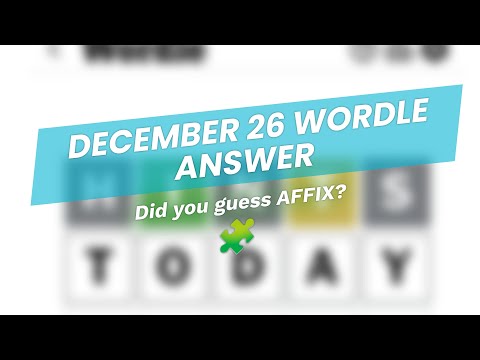 The Dec 26 Wordle Answer Revealed! ๐ค