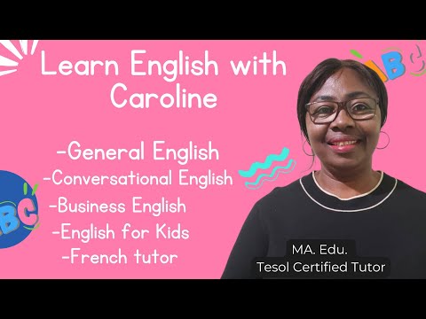 Learn English with Caroline