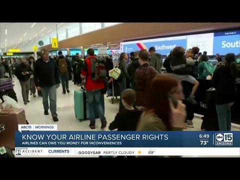 Knowing your rights as an airline passenger
