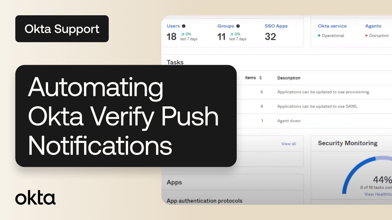 Automating Okta Verify Push Notifications for User Phones | Okta Support
