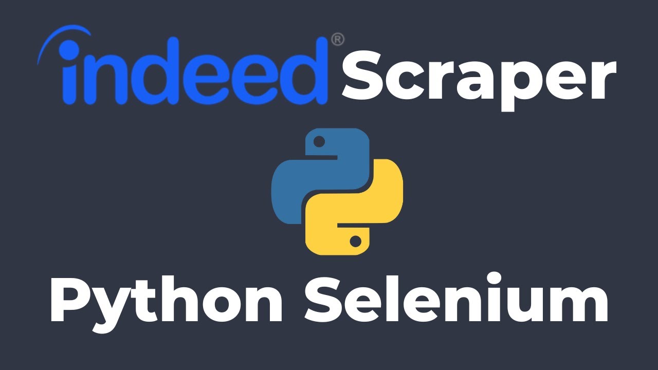 How to scrape Indeed Job Posts using Python Selenium