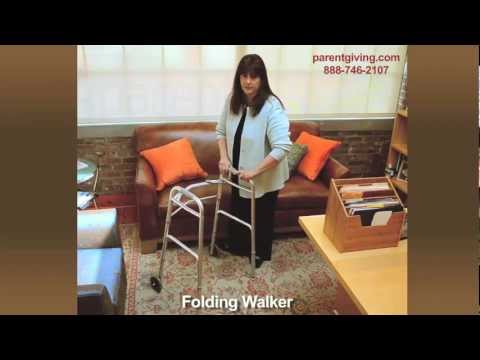 Folding Adult Walker By Carex - RA847