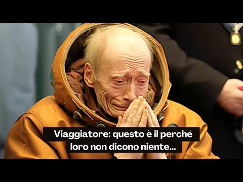"Sono un viaggiatore del tempo dell'anno 2345, mi dispiace così tanto per quello che sta arrivando"