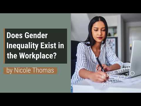 Does Gender Inequality Exist in the Workplace?