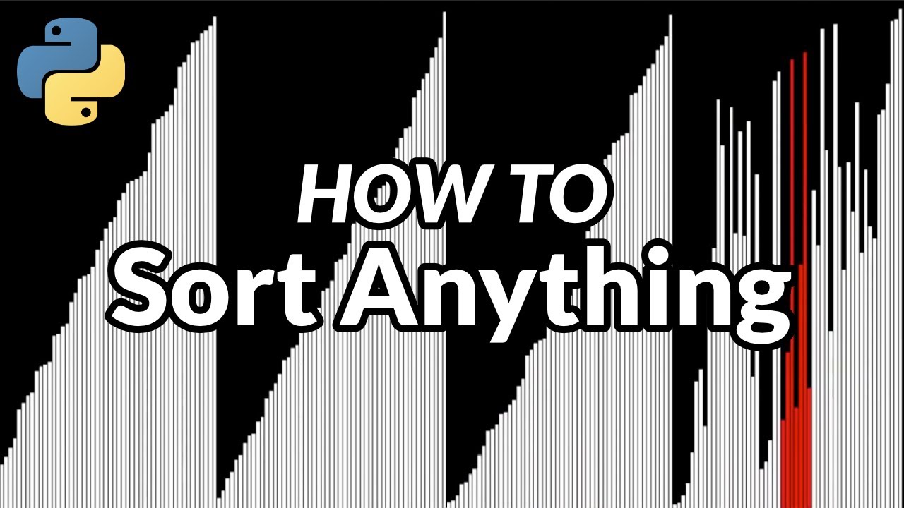 How to sort anything with Python - Talk by Reuven Lerner