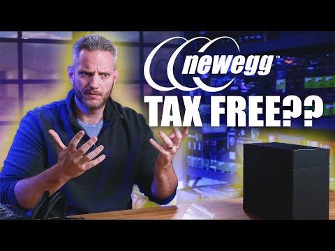 Newegg sales tax problems... is it REALLY tax free??