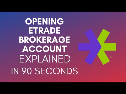 How To Open Etrade Brokerage Account? (2024)