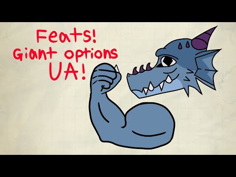 Feats from UA Giant Options - Dnd 5e