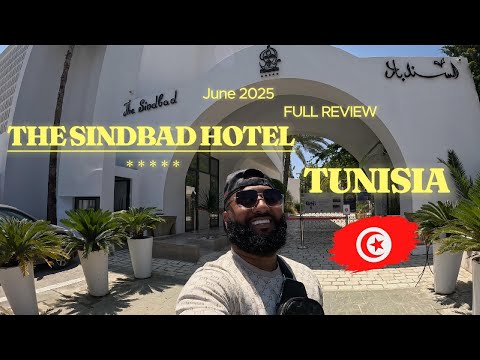 SHOCKED | The Sindbad Hotel | Hammamet Tunisia | FULL review | 5* | #fyp #funny #review #food #vlog