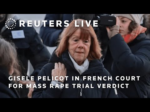 LIVE: Gisele Pelicot in French court for mass rape trial verdict | REUTERS