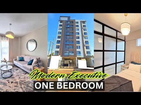Inside a Modern Executive ONE Bedroom unit in KITISURU / Open Kitchen- French Balcony / 3.6M Ksh