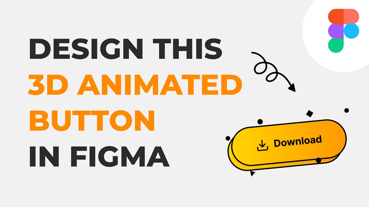 Design 3D Animated Button in Figma