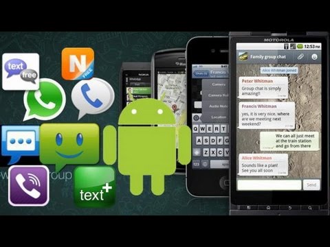 Best 5 SMS Messaging App for Android 2015