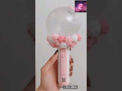 FANDOMS BEING CREATIVE WITH THEIR LIGHTSTICK..... BTS EDITION.... Strawberry_moon