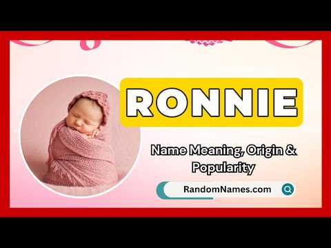 Ronnie - Baby Girl Name Meaning, Origin & Popularity - RandomNames.com