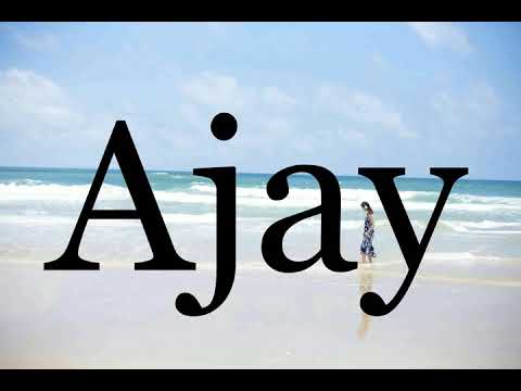 How To Pronounce Ajay๐๐๐๐๐๐Pronunciation Of Ajay