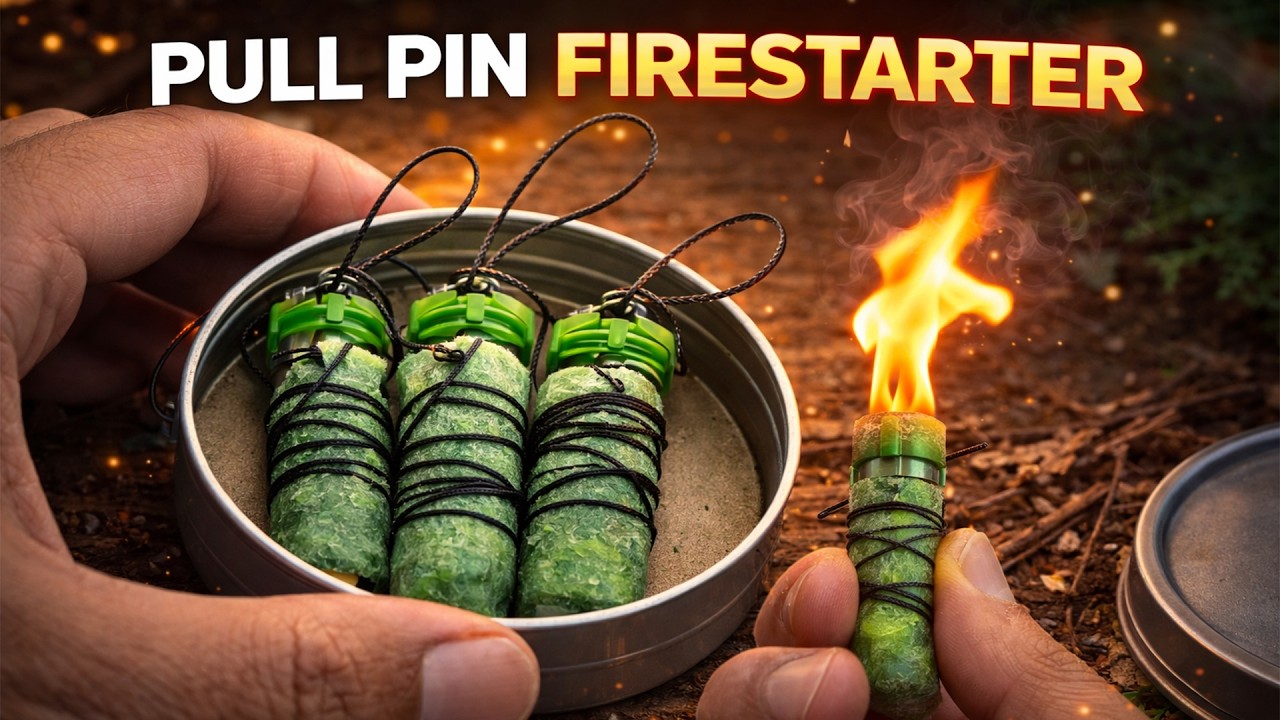 How to Make the Ultimate Survival Pull Pin Firestarter