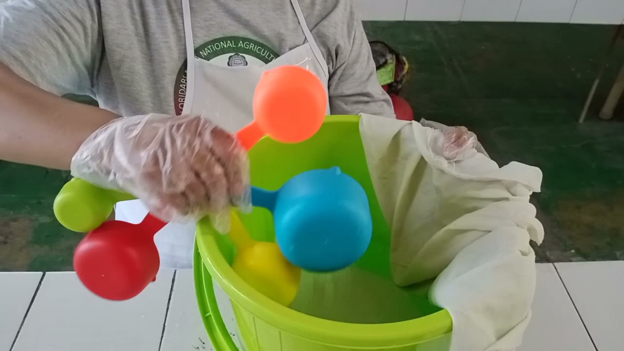 Nata de Coco making with Ma'am Rosa