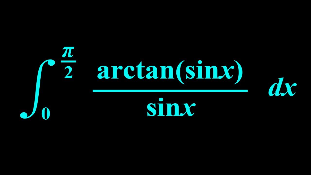 This integral will make your day excited !