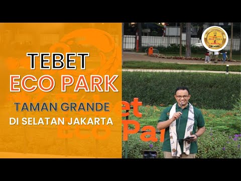 Selamat liburan di Tebet Eco Park adalah taman berskala besar (Taman Grande).
