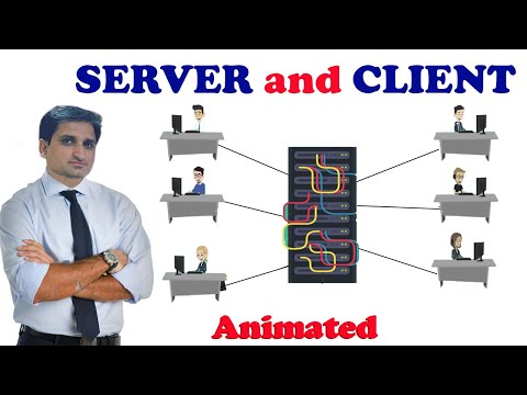 WHAT IS SERVER AND CLIENT COMPUTER URDU / HINDI | What is Server? Server explain in detail