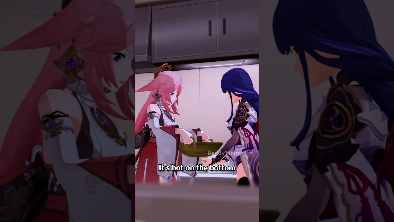 Don't let Raiden NEAR a kitchen anymore...