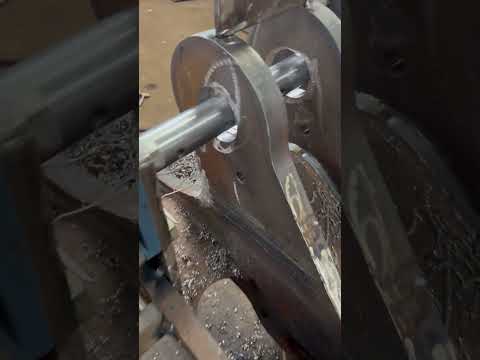 First go with the Snowball engineering Portable line boring machine! #engineering