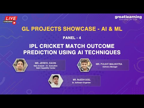 IPL Cricket Match Outcome Prediction Using AI Techniques | GL Projects Showcase | Great Learning