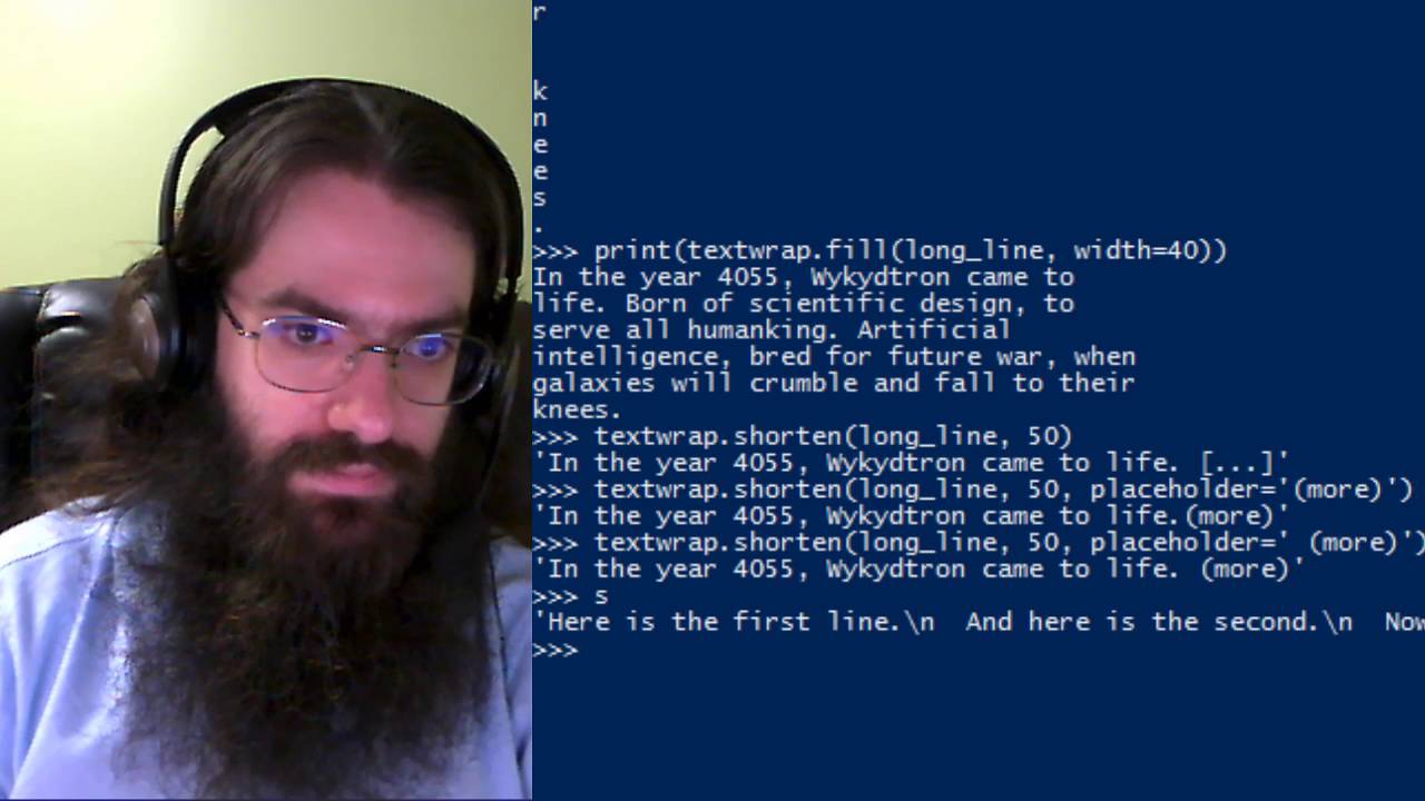 Let's Code Python: textwrap