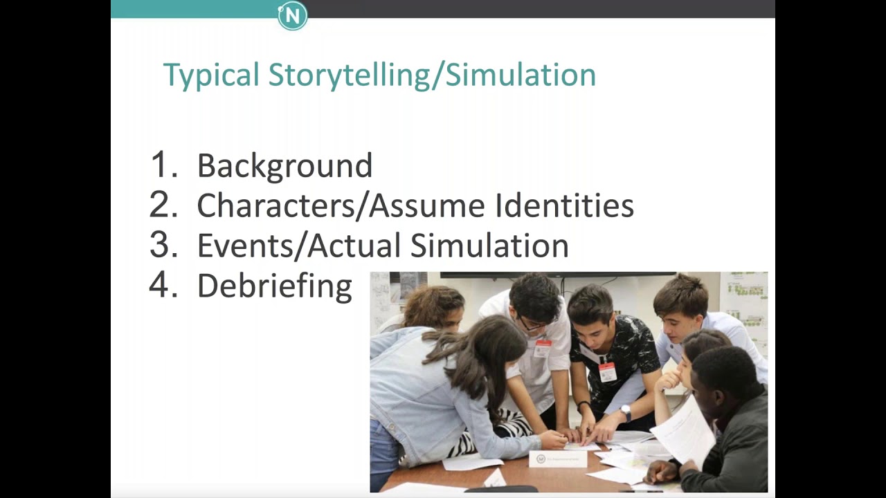 Active Learning  Using storytelling and simulations to improve student learning (10/25/19)