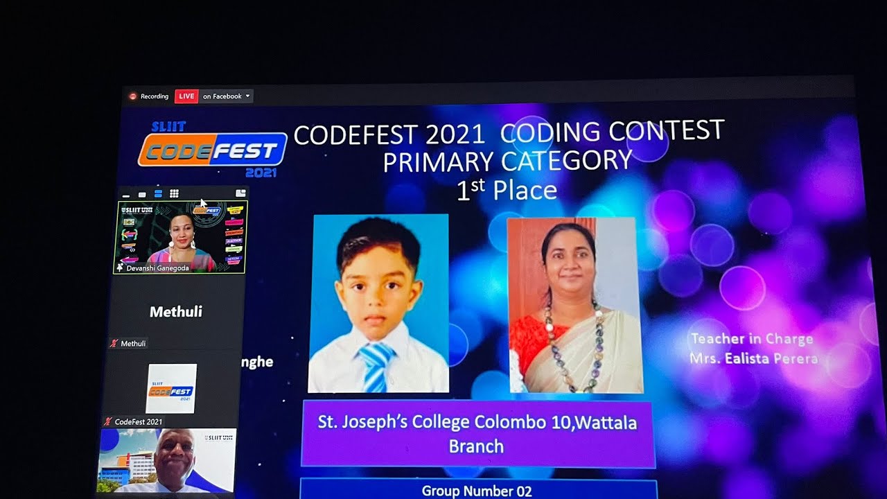 Winner - SLIIT Codefest 2021