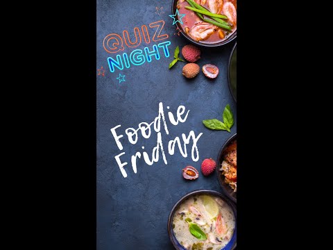 Foodie Friday Part 1