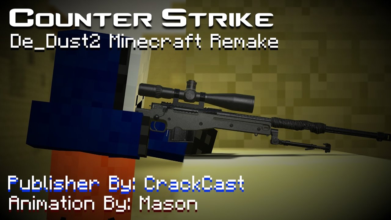 Counter-Strike - DE Dust2 Minecraft Remake