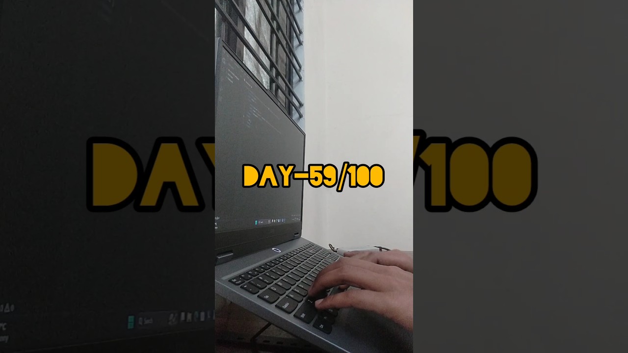 Day-59/100 #100daysofcode #coding